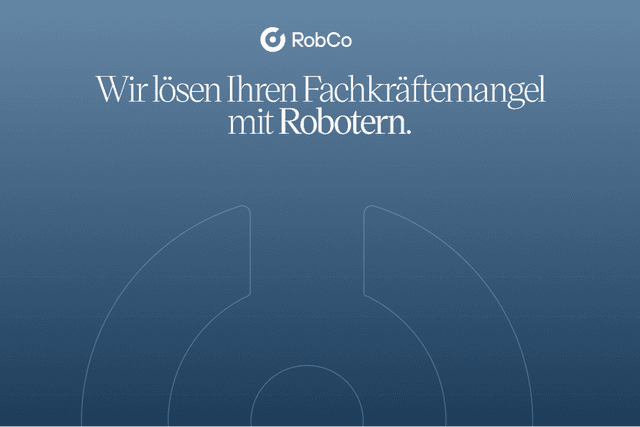 RobCo GmbH | Company